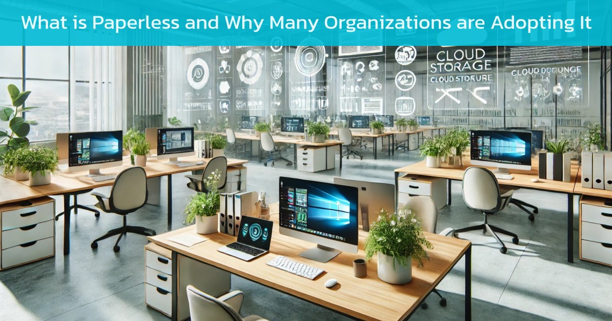 What is Paperless and Why Many Organizations are Adopting It - TreeSoft.io